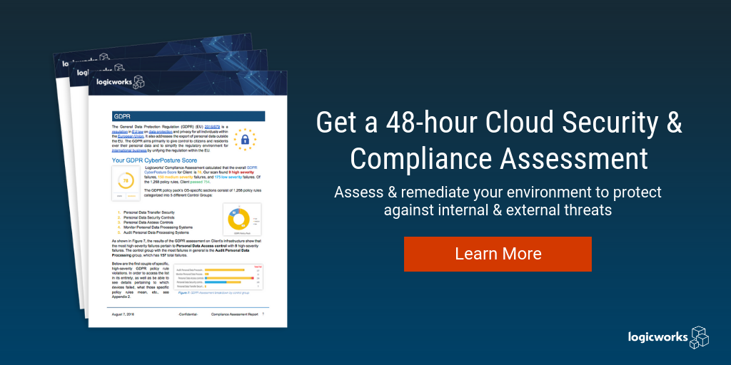 Logicworks Cloud Compliance Assessment