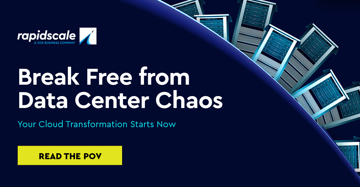 RapidScale's New POV, "Data Centers are Chaos"